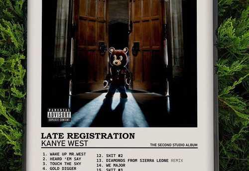 Kanye West - Late Registration. Album Poster