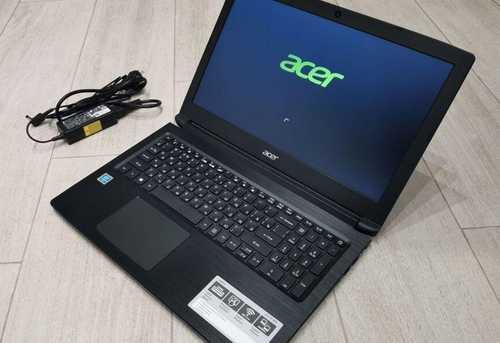 Ноутбук Acer A315 (4417u/ssd256/4gb)