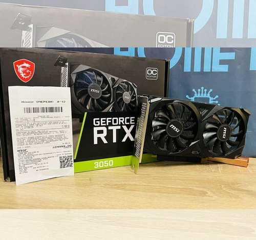 Видеокарта MSI RTX 3050