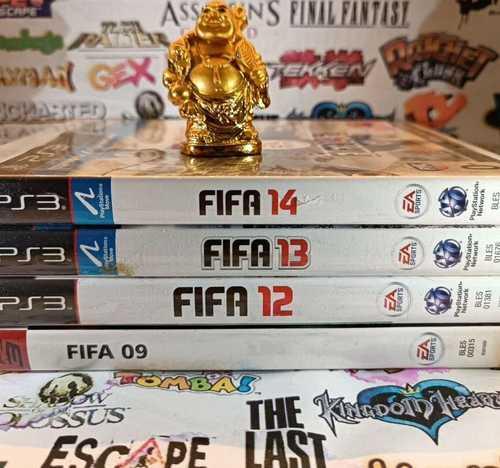 Коллекция 4 игр FIFA для PlayStation 3