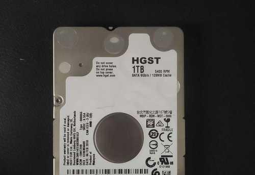 Жесткий диск hgst для ноутбука, 1тб