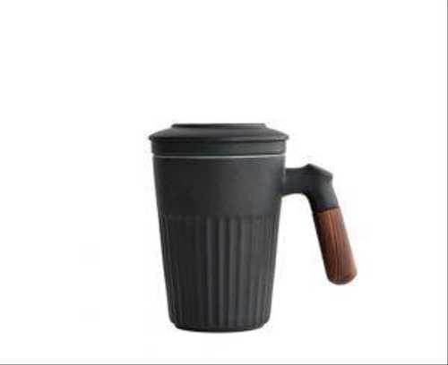 Керамическая кружка Pinztea Ceramic Cup Black
