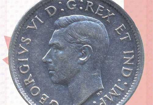 25 центов 1940 Канада