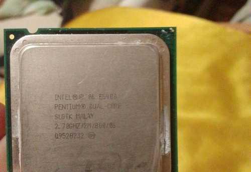 Процессор Intel pentium dual core