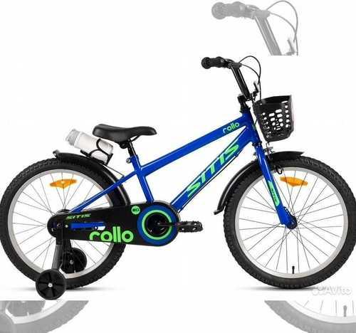 Велосипед sitis rollo 20" (2023) Blue Vor303