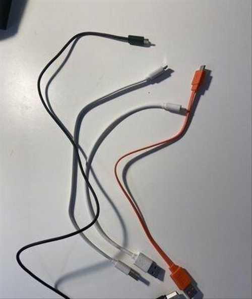 Зарядники, теле и USB кабели