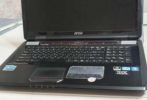 Ноутбук игровой MSI GT 780 dx