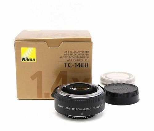 Телеконвертер Nikon TC-14E II 1.4x AF-S в упаковке