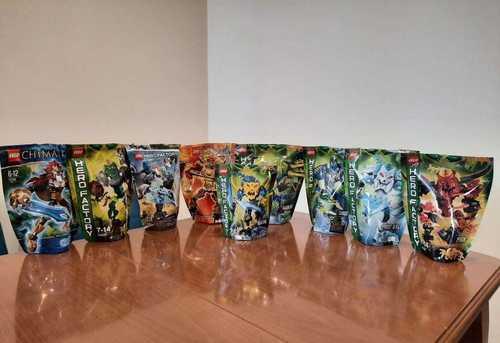 8 наборов Lego hero factory и Chima Оригинал