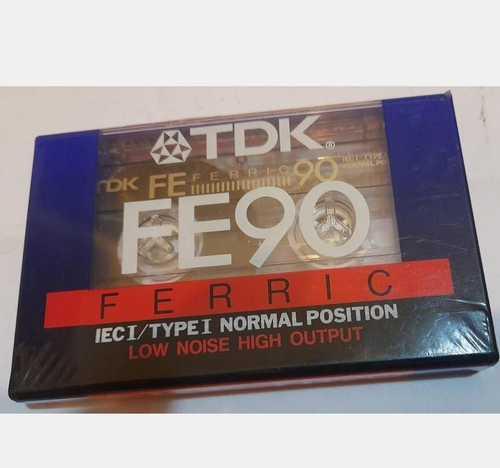 Аудиокассета новый TDK EF 90