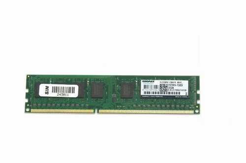 Модуль памяти dimm DDR3 2Gb 1333Mhz Kingmax