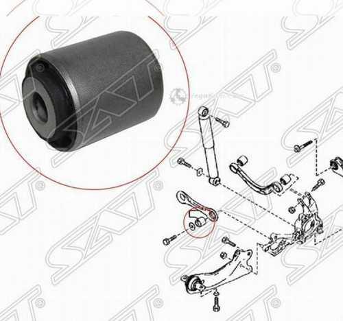 Сайлентблок рычага заднего Mazda 6 Atenza stgs1D28500AB