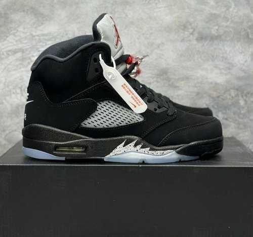 Nike Air Jordan 5 Retro Black Metallic