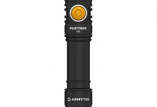 Фонарь Armytek Partner C2 Magnet USB Белый 64841