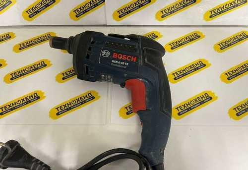 Шуруповерт bosch GSR 6-45 TE (ку99222)