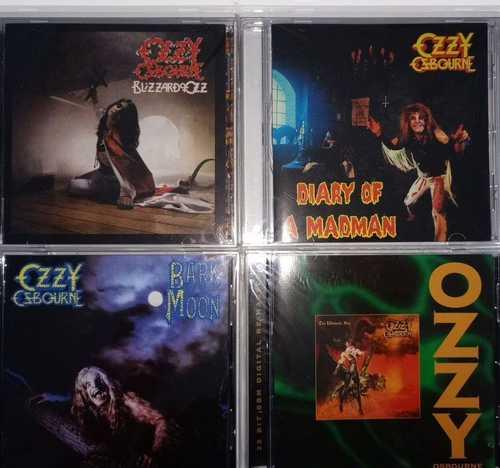 Ozzy Osbourne, CD, Сд диски