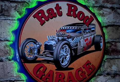 Декор на стену Rat Rod Garage