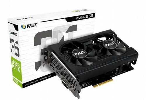 Видеокарта Palit nvidia GeForce RTX 3050 Dual 8gb