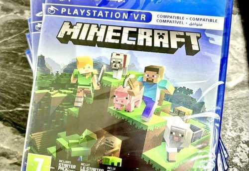 Minecraft PS4 (Новый диск)