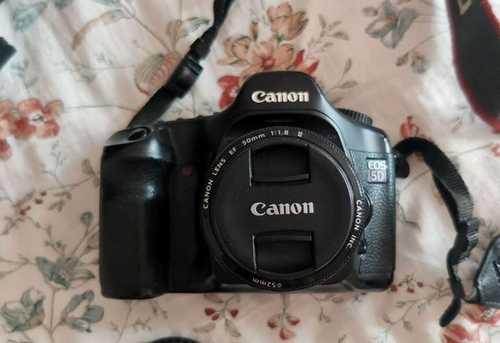 Фотоаппарат Canon 5D classic+ 2 объектива