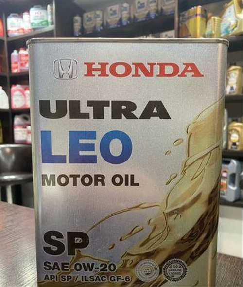 Масло моторное Honda Ultra LEO 0W20, 4л
