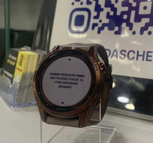 Часы Garmin Fenix 7S sapphire solar