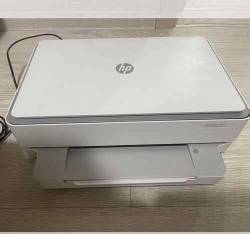 Принтер, мфу HP DeskJet Plus 6075, цветной 3 в1