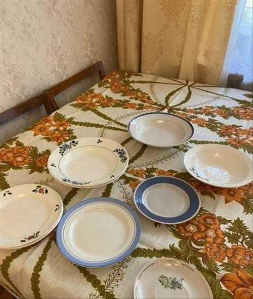 Фарфоровые тарелки СССР