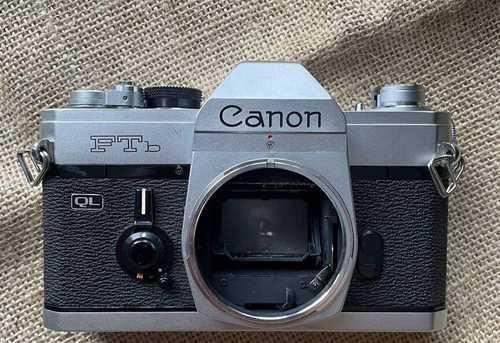Canon FTb пленочный фотоаппарат