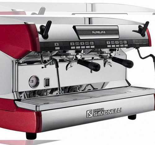 Кофемашина nuova simonelli Aurelia II Vol 2Gr red