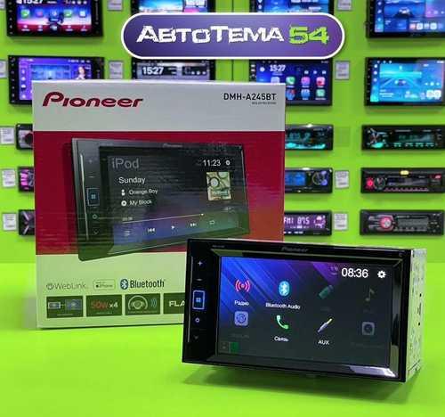 Магнитола 2din Pioneer DMH-A245BT