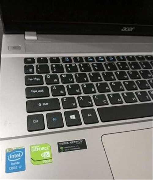 Ноутбук Acer aspire v3 772g 17.3д FullHd