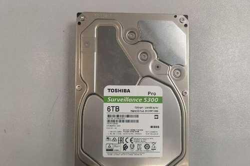 Жесткий диск Toshiba PRO 6Tb Survillance s300 3.5