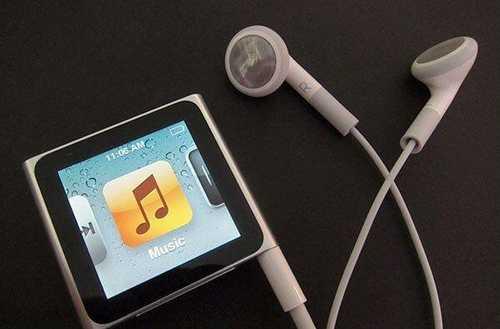 Часы Плеер iPod nano 6 8gb silver