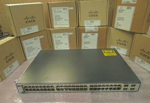 Коммутатор 48 портов Cisco L3 свитч роутер хаб 24