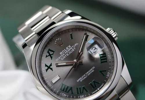 Часы Rolex Datejust 36 Wimbledon новые