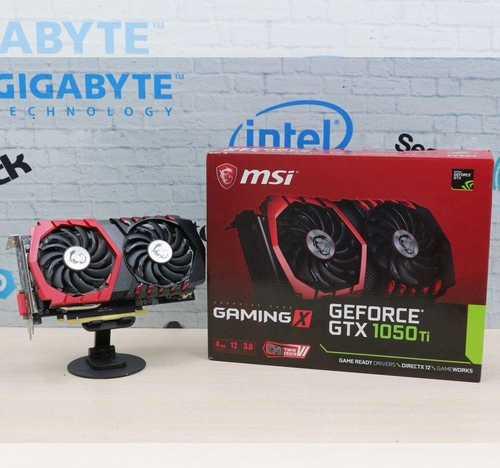 Видеокарта MSI GTX 1050 Ti gaming X 4Gb 128Bit