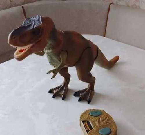 Игрушка робот динозавр с пультом д/у