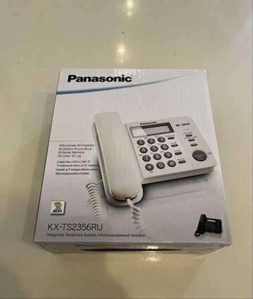Телефон Panasonic KX-TS2356RUW