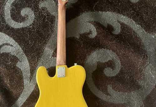 Миниатюрная копия гитары Fender Telecaster