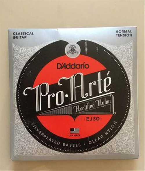 Струны D'Addario EJ30 Pro-Arte для гитары