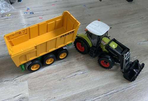 Bruder трактор axion claas 950