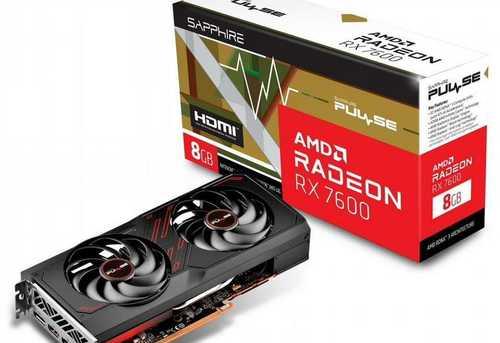 Sapphire AMD Radeon RX 7600 pulse gaming OC 8GB