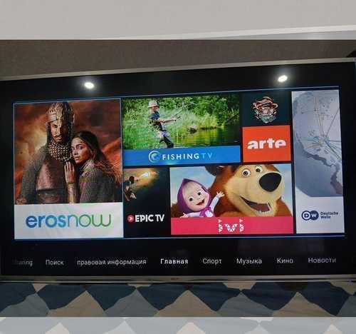 Телевизор SMART tv с вайфаем бу