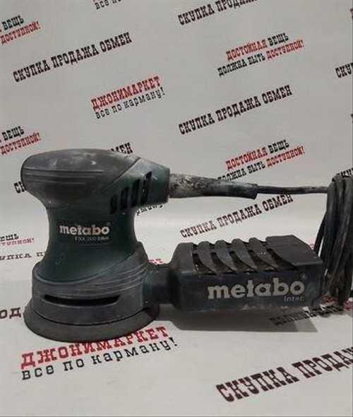 Эксцентриковая шлифмашина Metabo FSX 200 Intec