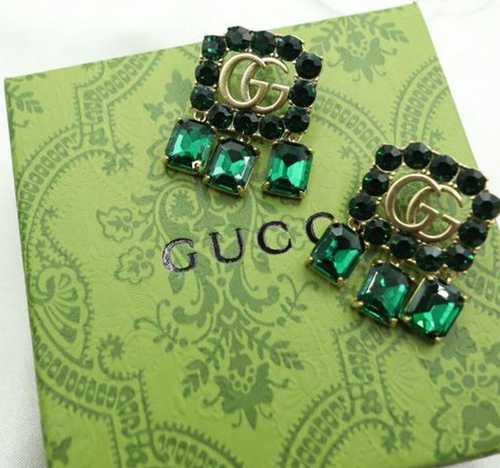 Серьги gucci