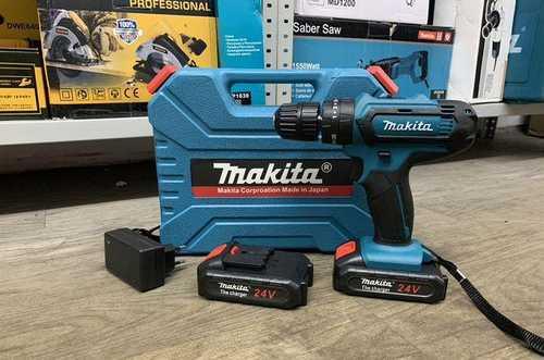 Шуруповерт Makita 24V с набором