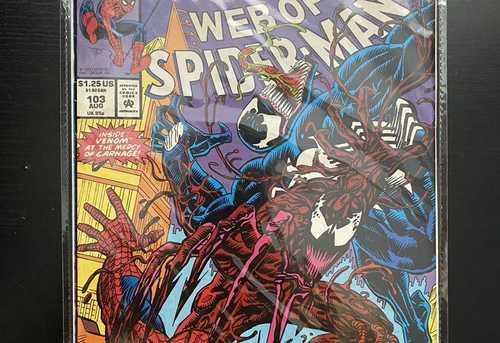 Web of spider man #103