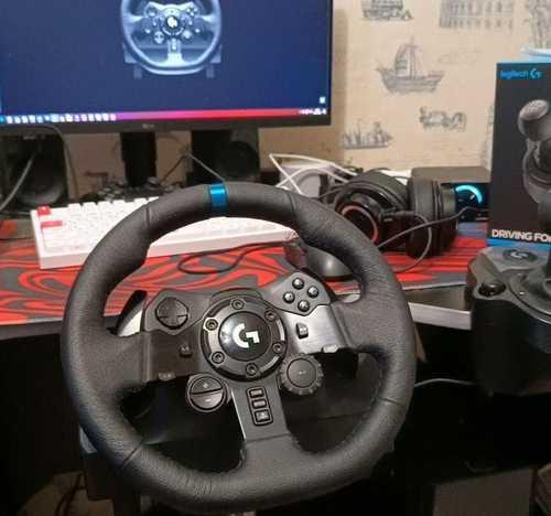 Игровой руль Logitech G923 с кпп