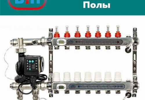 Комплект обвязка теплого пола втп Thermo-A 7 конт